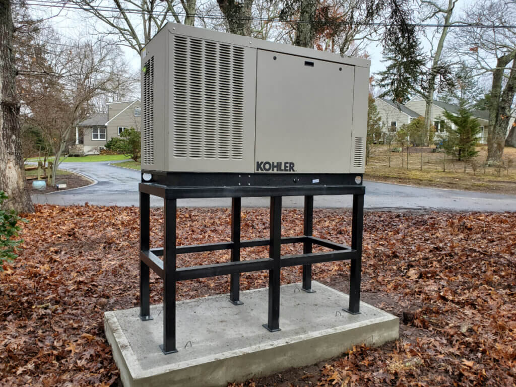 Elevated Generators | Generator Stands Long Island